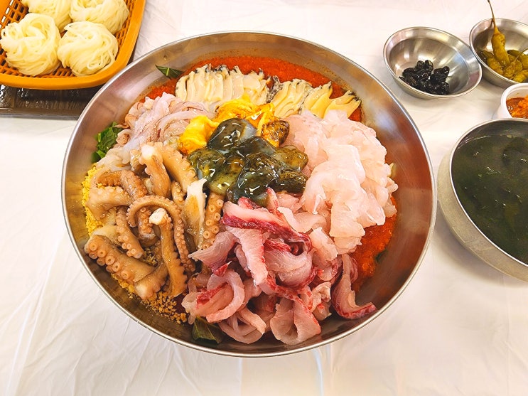 인천 영종도 을왕리 물회 맛집 선녀풍 본점 네이버 블로그