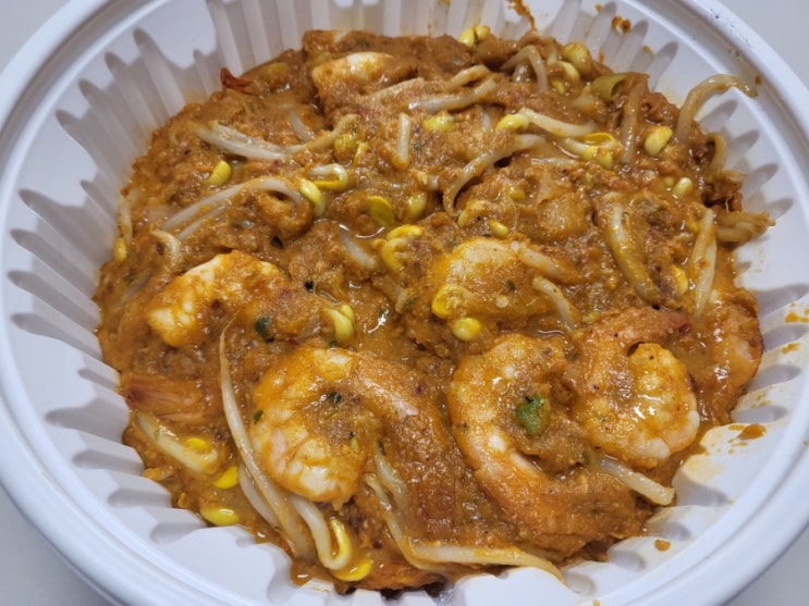 구미 상모 사곡 맛집 이복주원조가오리 상모점 내돈내산 매운 새우찜 배달 후기 네이버 블로그