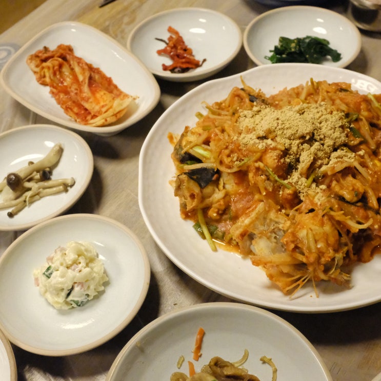 해운대 달맞이 맛집 달맞이 마산아구찜 사리까지 뚝딱 네이버 블로그