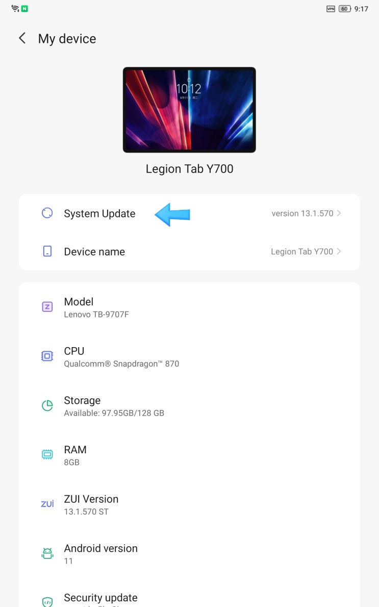 y700 설정 세팅 관련 링크 모음 - 태블릿PC 갤러리