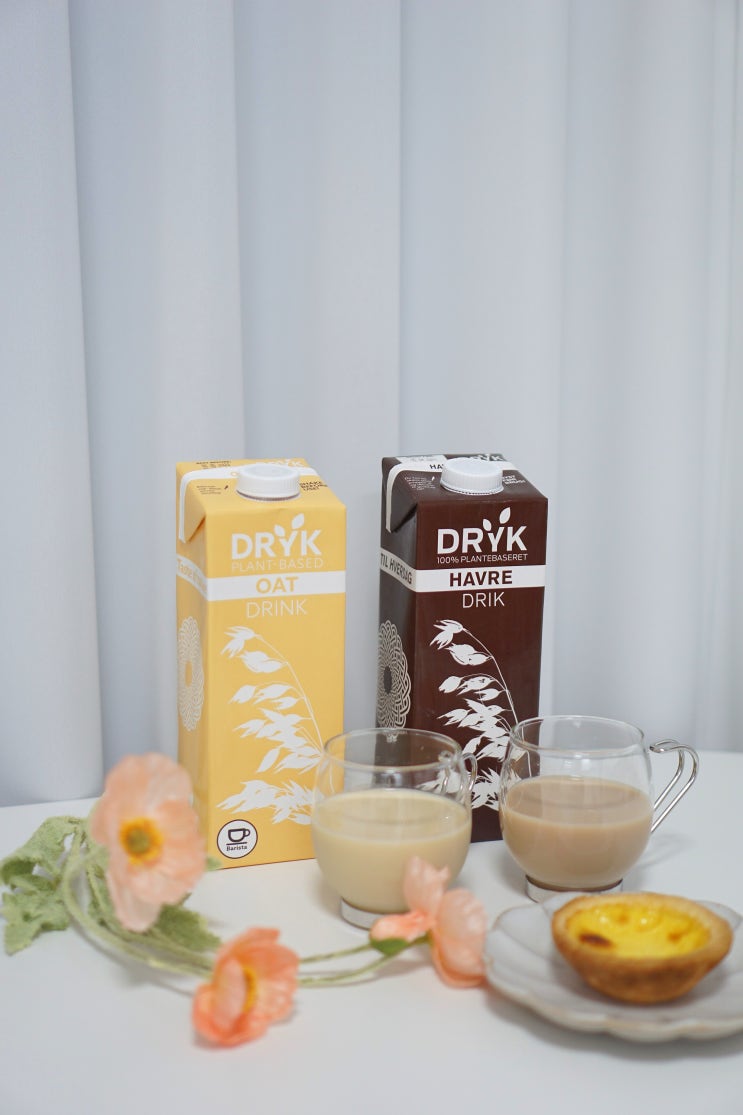 덴마크 프리미엄 귀리우유 DRYK 우유대신 오트 드링크 바리스타 : 네이버 블로그