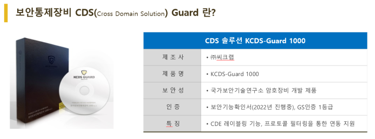 씨크랩 - 보안통제장비 CDS (Cross Domain Solution) 이란? : 네이버 블로그