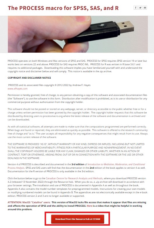 통계 프로그램 ｜ SPSS 프로세스 매크로(PROCESS MACRO) 4.2ver 설치하기 (SPSS, PROCESS MACRO ...