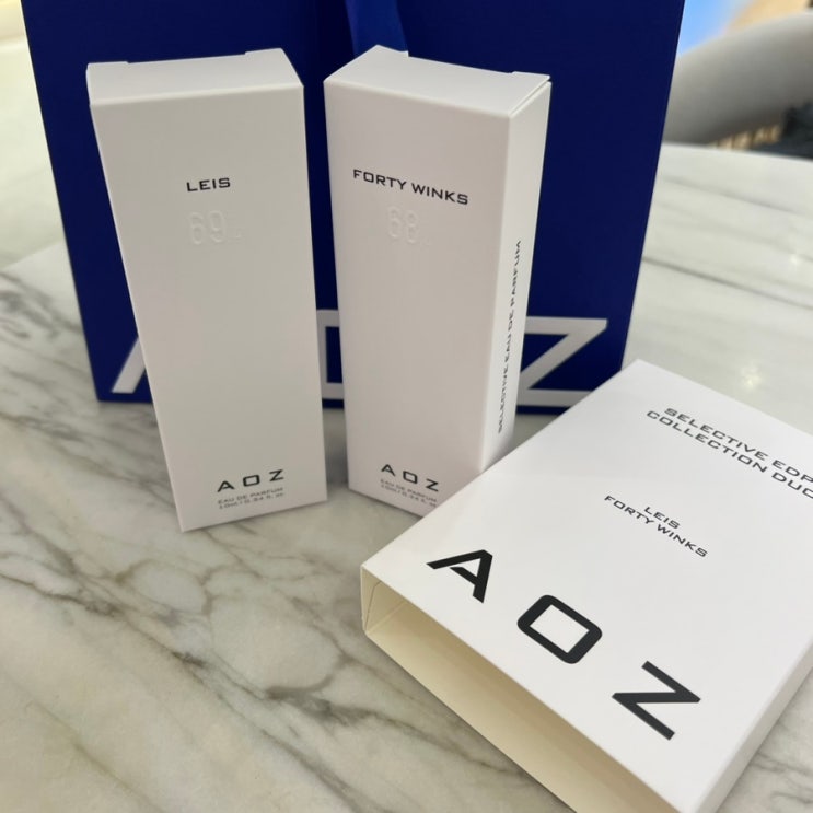 [리뷰] 향수선물 추천_향수 꼭 비싸지 않아도 괜찮잖아? 'AOZ 에이오지 향수'(내돈내산) : 네이버 블로그