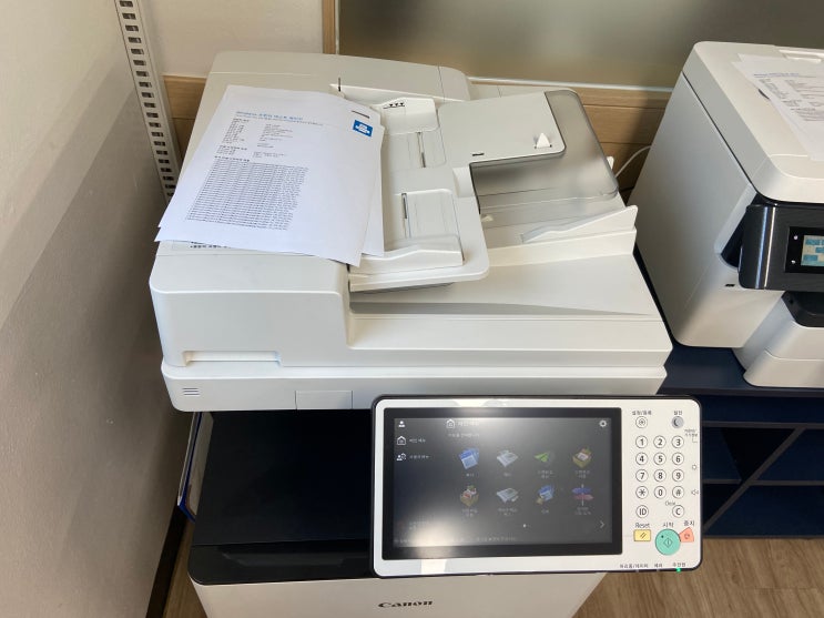 양재동 IR-ADV C3530,HP 7740 임대설치 : 네이버 블로그