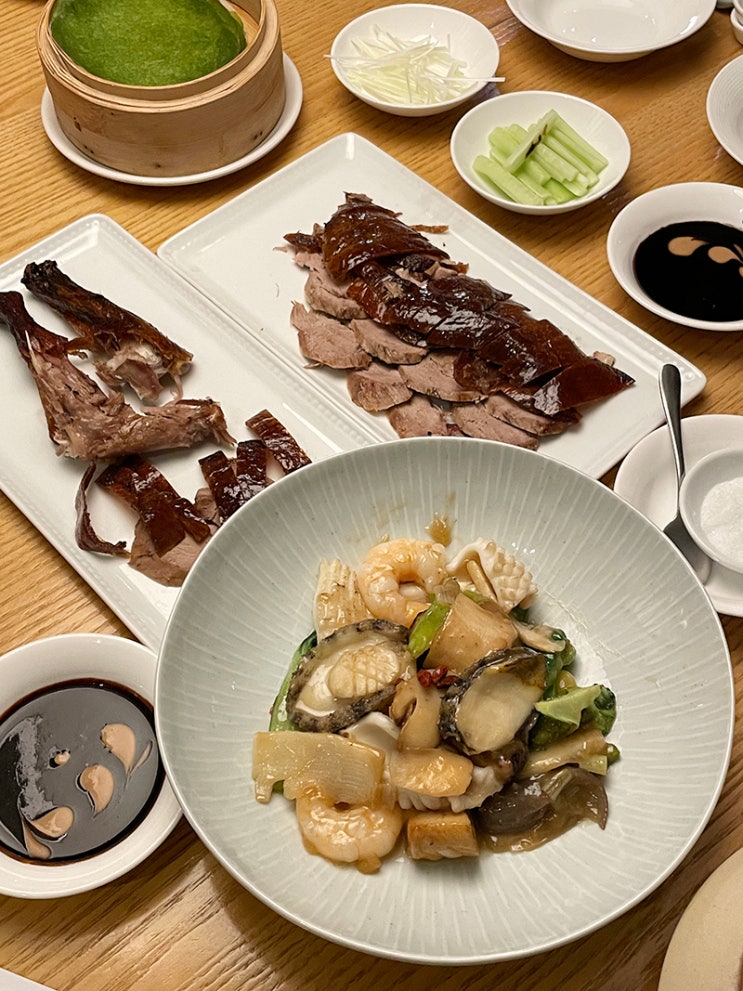 반월당 중식 js가든 베이징덕이랑 디너특선코스 : 네이버 블로그