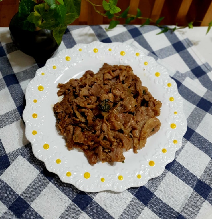 백종원 간장돼지불고기 돼지고기간장양념 순서 바싹불고기로 불맛 맛있게 네이버 블로그