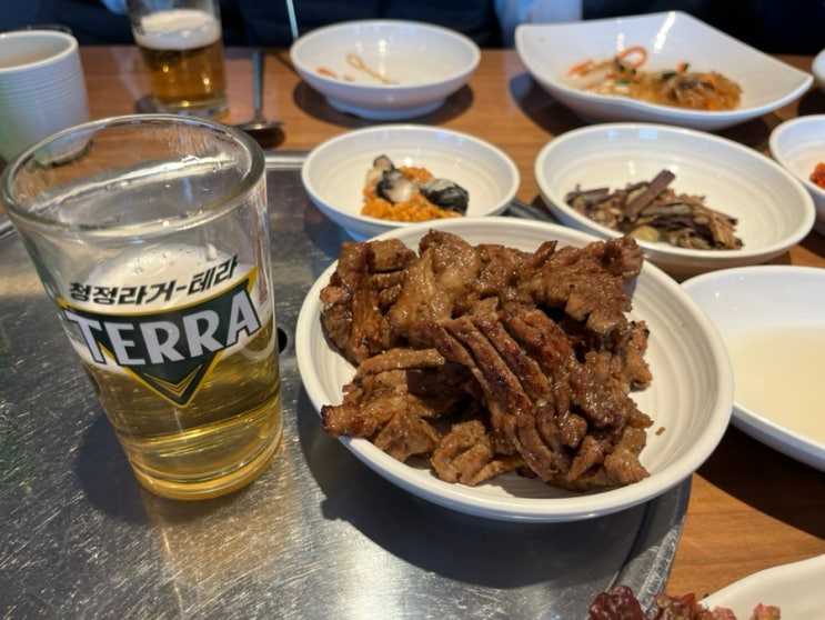 인천 송도 천지연 : 돼지갈비 + 반찬까지 엄지척 : 네이버 블로그