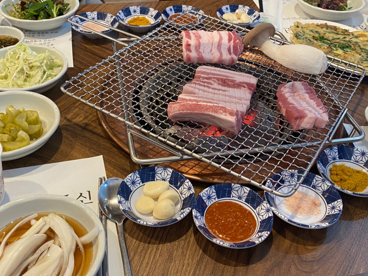 양산 석산동면 고기 맛집 정돈집 갈비와 껍데기가 환상적인 정갈한 고깃집 네이버 블로그