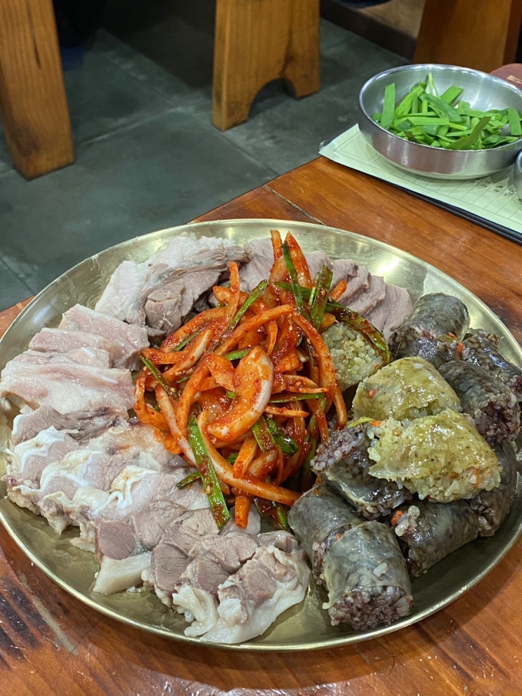 가락시장 맛집 함경도 찹쌀순대 24시 영업 주차 네이버 블로그