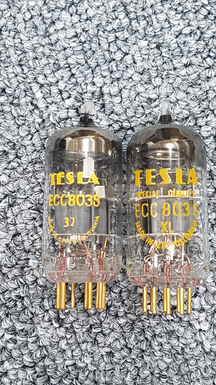 TESLA ECC803S (12AX7 고신뢰관 페어) : 네이버 블로그