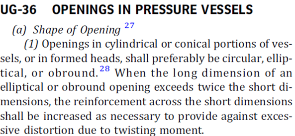 5. Hill Side Nozzle 의 obround opening 에 대한 계산 : 네이버 블로그