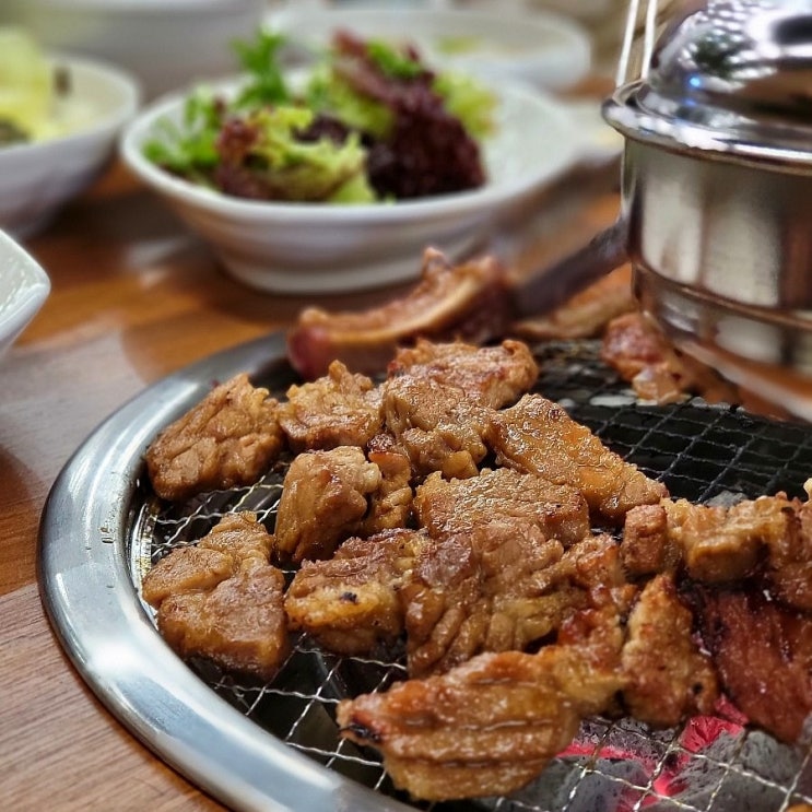 인천 원창동 모다아울렛 나들이 돼지갈비맛집 갈비명가 단체 가족모임 가능해 네이버 블로그