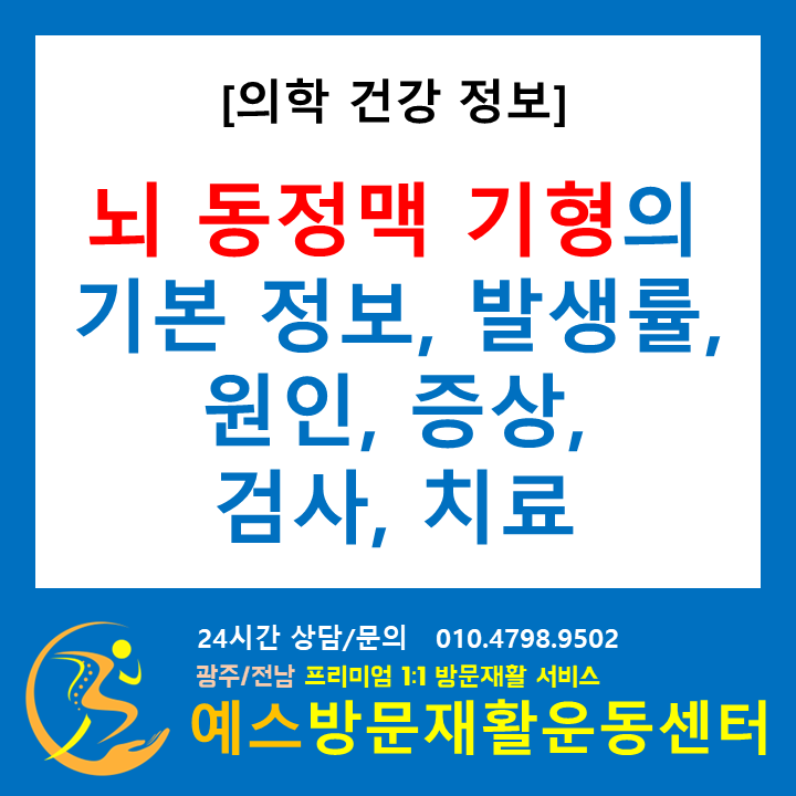 뇌 동정맥 기형 관련 정보 글광주 전남 방문운동 뇌출혈 전문 센터 알아본다면 예스 방문재활 센터 네이버 블로그
