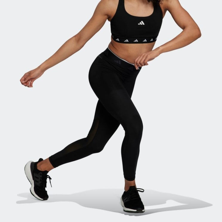 HF6676 아디다스 트레이닝 여성 테크핏 브이 셰이프 엘라스틱 7/8 레깅스 adidas Training Techfit V ...