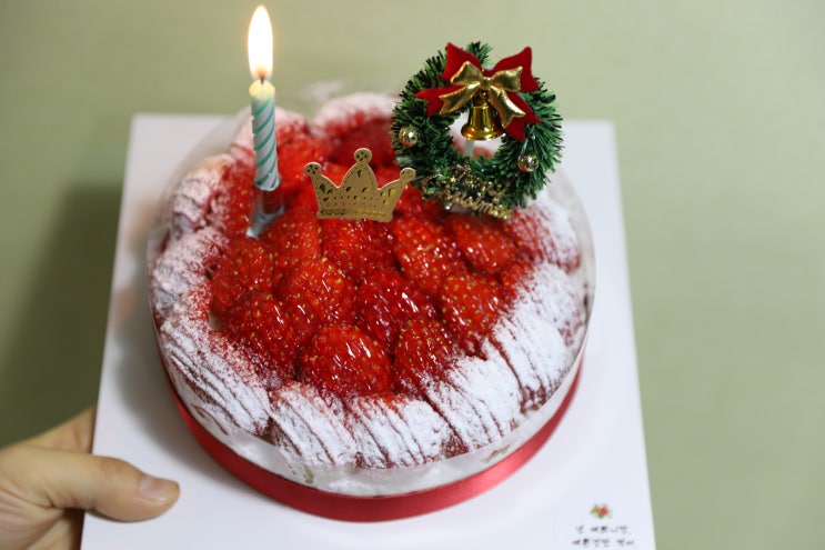 광주 크리스마스 케이크 딸기 맛집 수완지구 퀸즈퀸즈 네이버 블로그