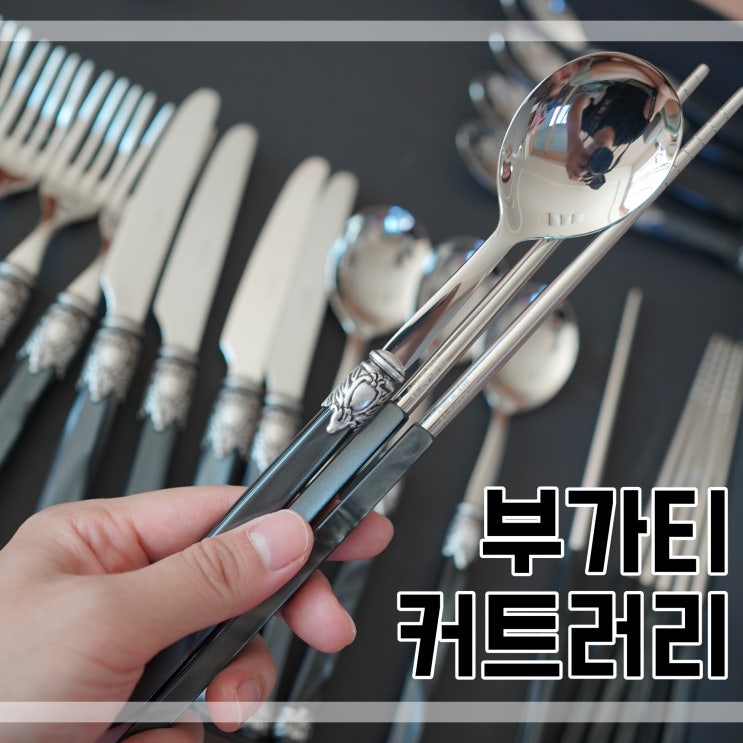 까사부가티 커트러리 리나스 양식기 세트 추천 네이버 블로그