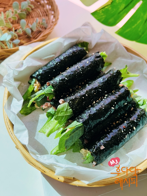 김밥맛있게싸는법 참치김밥 만들기 백종원 꼬마김밥 만들기 김밥 재료 네이버 블로그