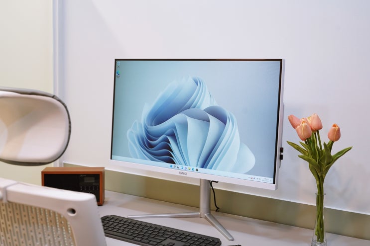 일체형 올인원 PC 이그닉 비와이 By 27S 윈도우11 탑재한 27인치 사무용 컴퓨터 사용 후기. : 네이버 블로그