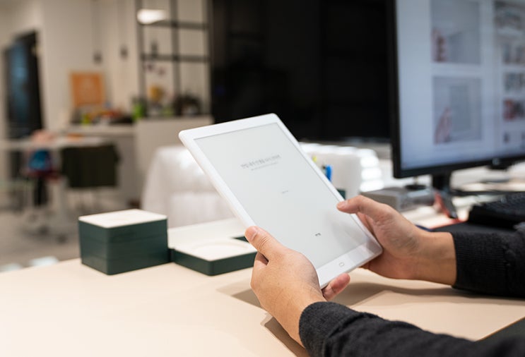 이북리더기 교보문고 sam10 plus 10인치 전자책 후기 : 네이버 블로그