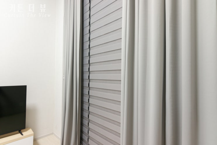 청라 커텐 파스텔 암막커튼그레이 인천 청라센트럴시티 오피스텔 천고 높은 복층 블라인드 설치 네이버 블로그