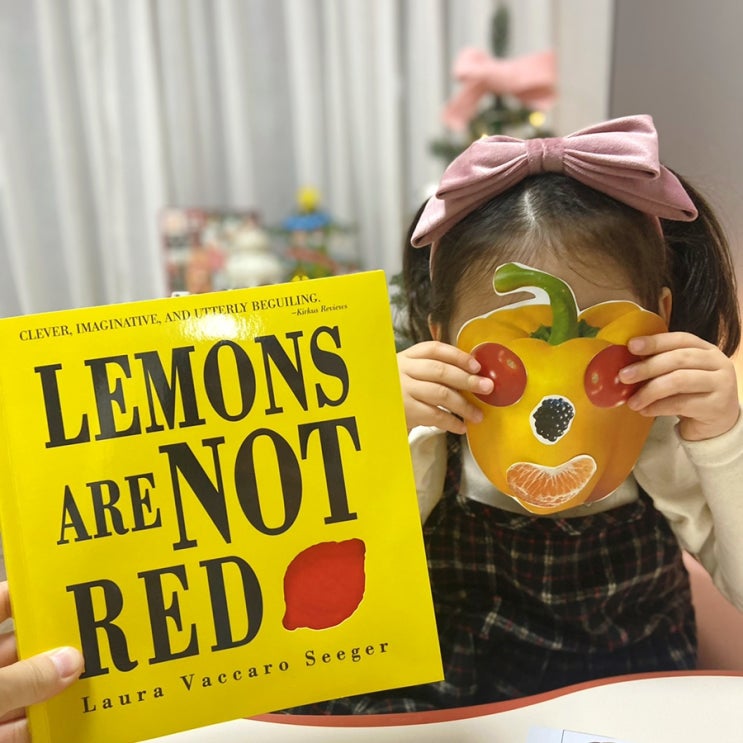 노부영 베이비 Lemons are not Red 색깔그림책 독후활동 : 네이버 블로그