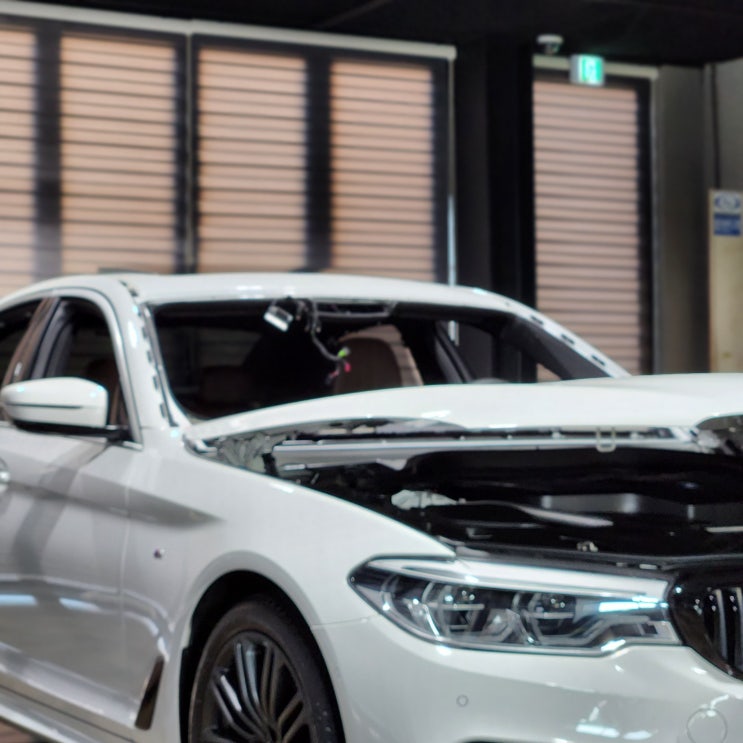 앞유리 파손 교환 교체 비용 견적 가격 보험처리 기준은 Bmw 5시리즈 G 수원 자동차유리 금강차유리 네이버 블로그
