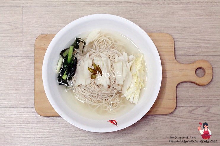 동치미국수 만들기 겨울별미 맛있는 무동치미 냉국수 만드는법 네이버 블로그