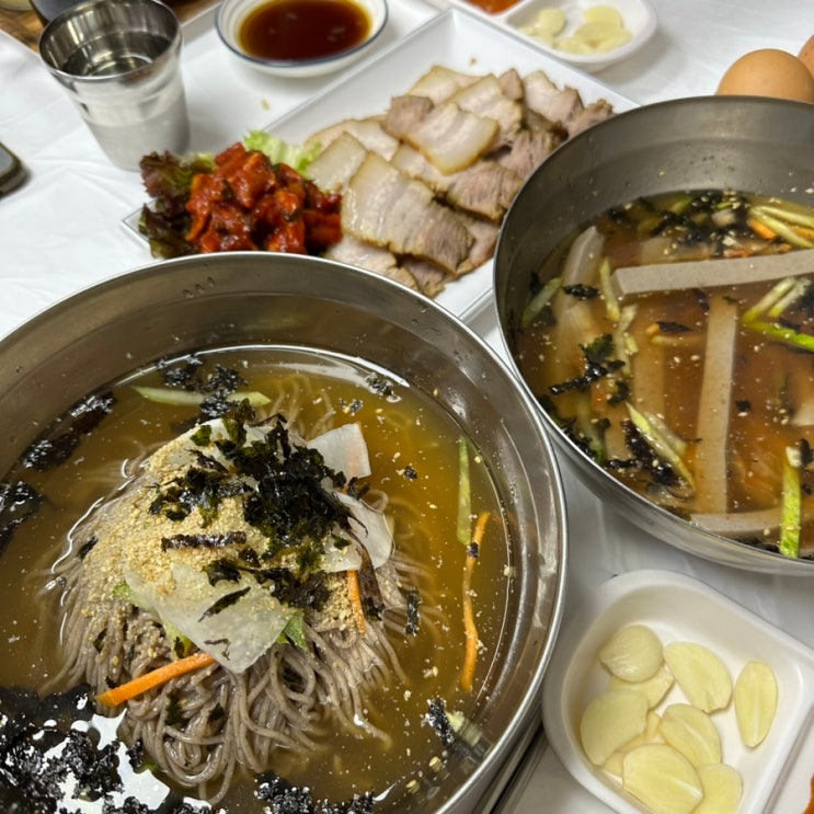 평창대관령 맛집 방림메밀막국수 메밀물막국수 메밀비빔막국수 수육소 메밀찐만두 메밀묵사발 네이버 블로그