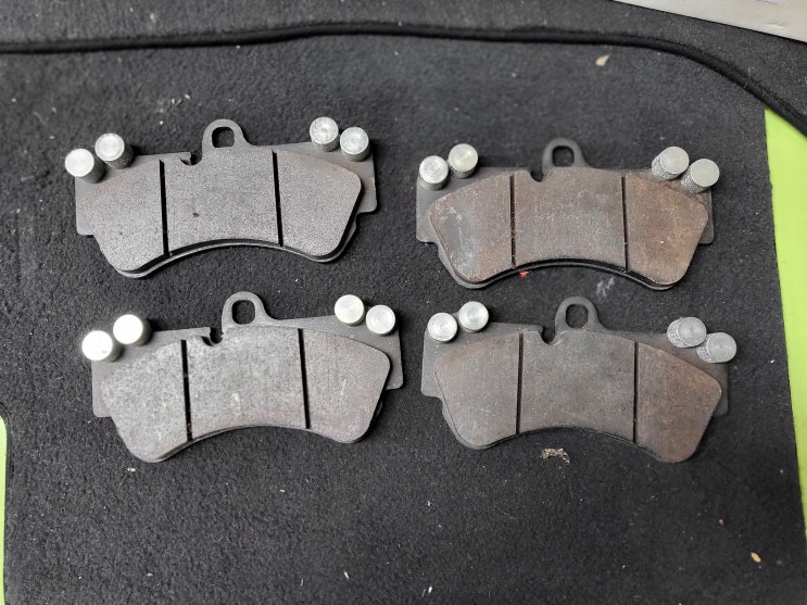 (신품)포르쉐 카이엔 , 폭스바겐 투아렉 프론트 브레이크패드 7L0698151Q : 네이버 블로그