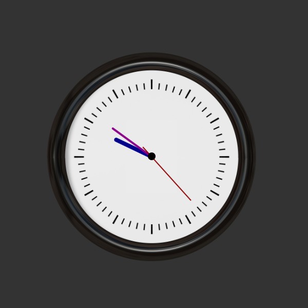 디자이너경준아빠의 웹퍼블리싱 : Analog Clock Neumorphism~^^ : 네이버 블로그