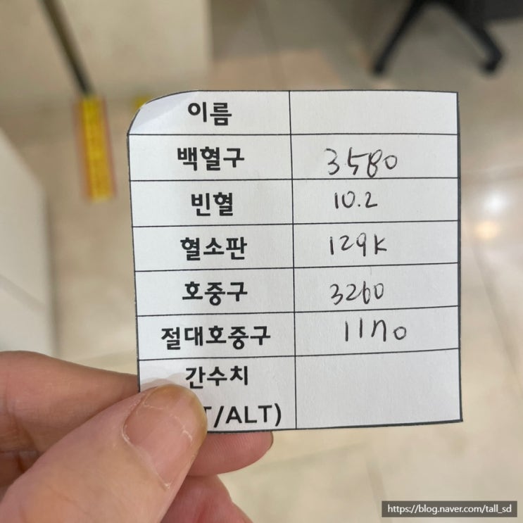 백혈병 투병일기 조혈모세포 이식 158일 외래 사이폴엔 면역억제제 끝👋🏻feat 거대세포바이러스 네이버 블로그