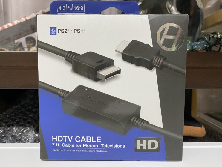 하이퍼킨社 '플레이스테이션1＆2 HDMI케이블 HDTV CABLE FOR PS1/PS2' : 네이버 블로그