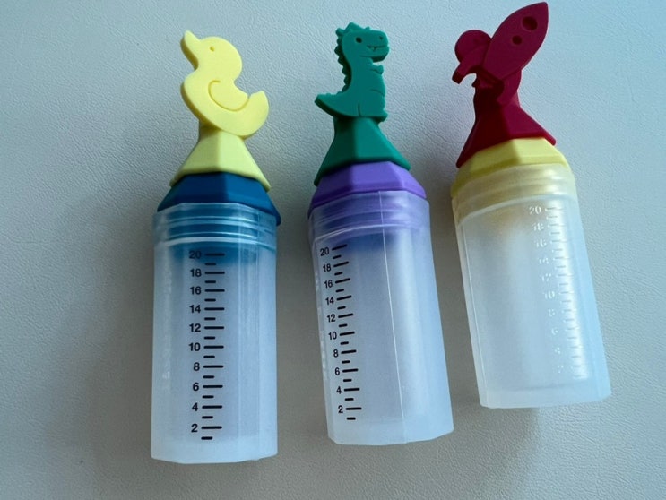 이크 실리콘약병 검정눈금 20cc 재사용 아기약병 네이버 블로그