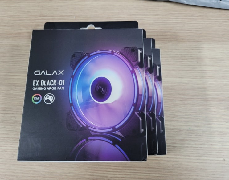 ARGB 타입 120MM 쿨러 - 갤럭시 갤라즈 GALAX EX BLACK-01 ARGB 언박싱 및 간단 사용기 ! : 네이버 블로그
