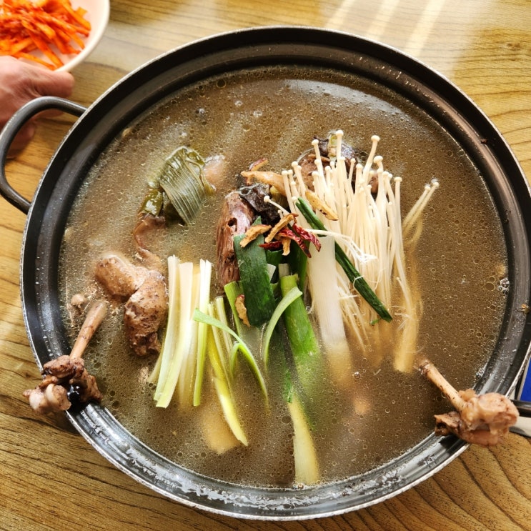 남양주시맛집 능이오리백숙으로 몸보신 별내 밤나무집 : 네이버 블로그