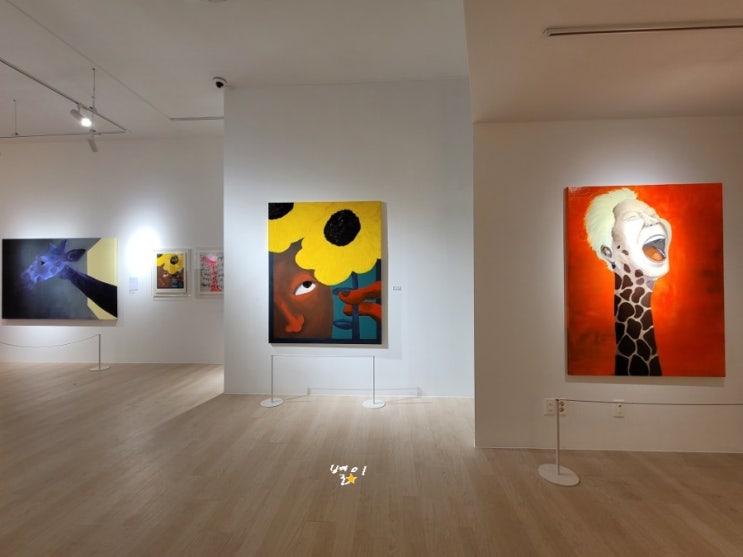 송민호 전시회 (오님 개인전) 아크릴그림 드로잉 굿즈 아이돌 전시회 후기 성수 미술관 : 네이버 블로그