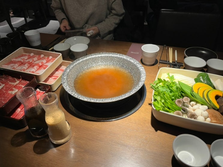 잠실 소피텔 맛집 모던샤브하우스 잠실점 연말모임 모두의 입맛을 만족시킨 무한정 샤브샤브 네이버 블로그