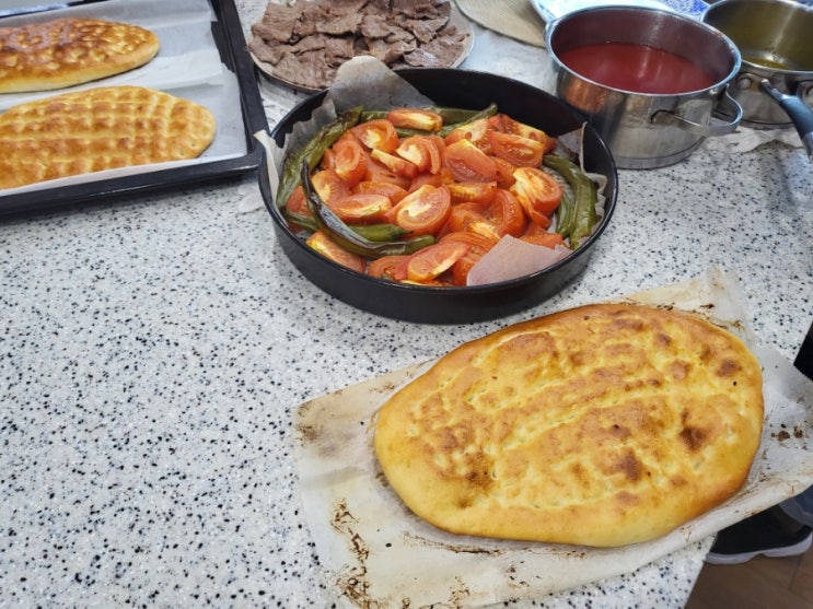 터키이스탄불문화원에서 터키 가정식 원데이클래스 후기 이스켄데르 케밥 트르낙 피데 이르믹 헬바스 네이버 블로그