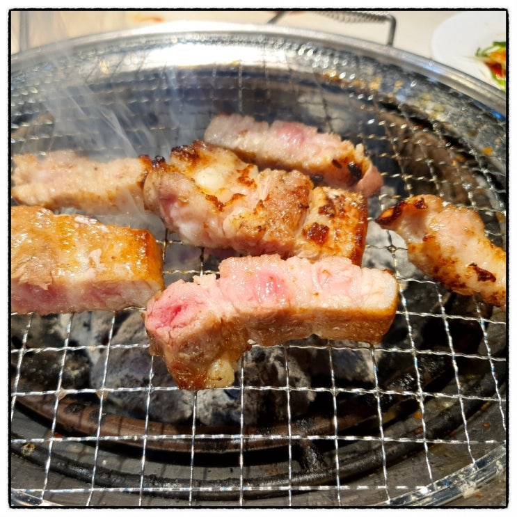 수영 명륜진사갈비 가족외식 하기 좋은 뷔페식 삼겹살 돼지갈비 닭갈비 무한리필집 네이버 블로그