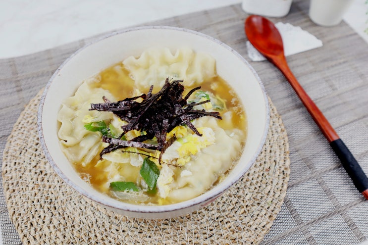 코인육수요리 육수한알로 만두국 맛있게 만드는 방법 네이버 블로그