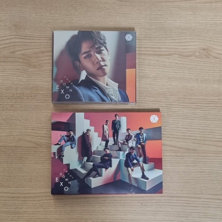[일본] 엑소(exo) "COUNTDOWN" 앨범 언박싱 : 네이버 블로그