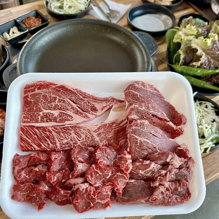 영종도 고기집 홍성광천한우 정육식당 네이버 블로그