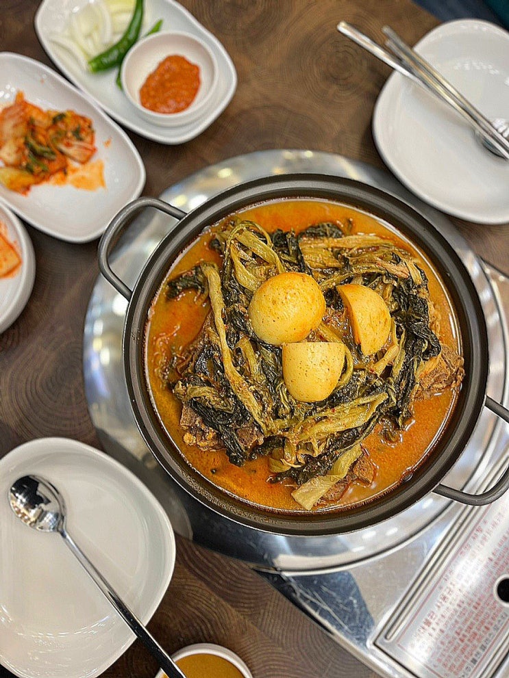 미사 밥집 남가네설악추어탕 미사점 감자탕 맛본 후기 네이버 블로그