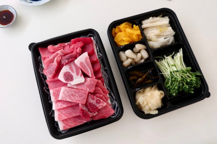 일산 참치정육점 참치회 혼마구로 포장 네이버 블로그