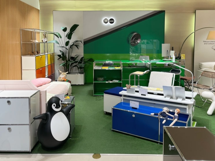 광교 갤러리아 스페이스 로직(USM, 허먼밀러, moll) : 네이버 블로그