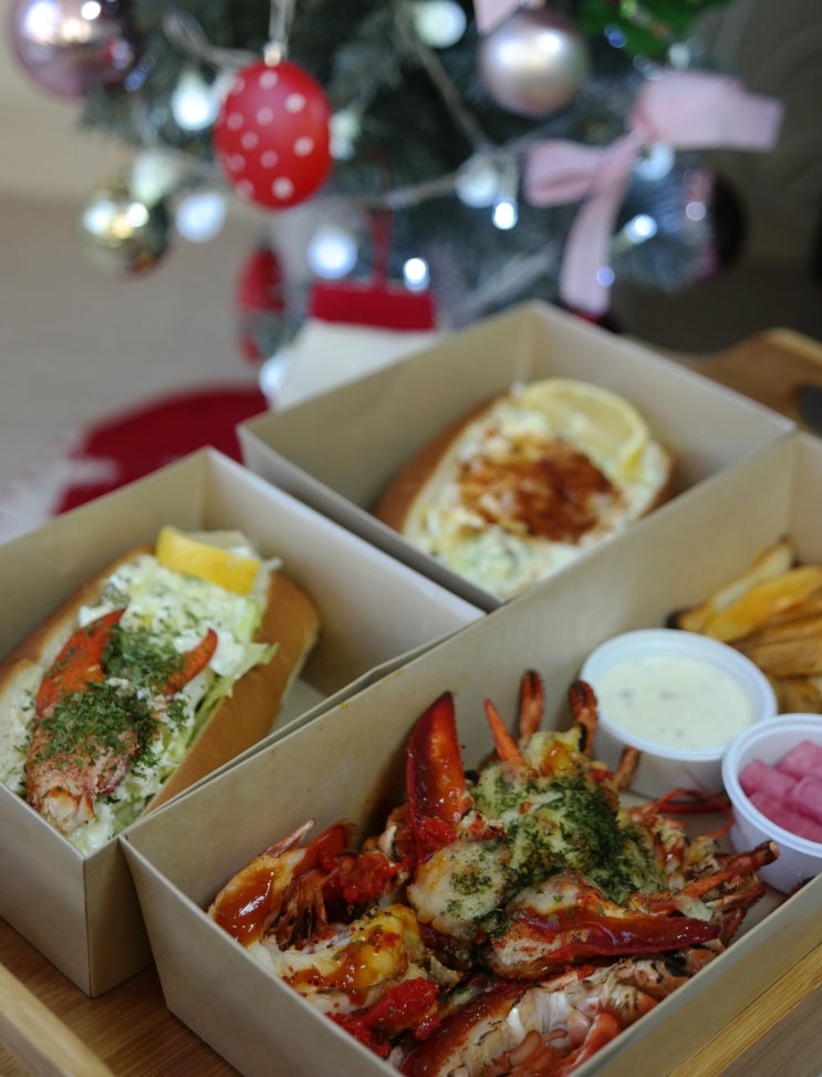 위례 중앙타워 맛집 파티나 연말모임 포장배달 밥집추천 도깨비랍스터 네이버 블로그