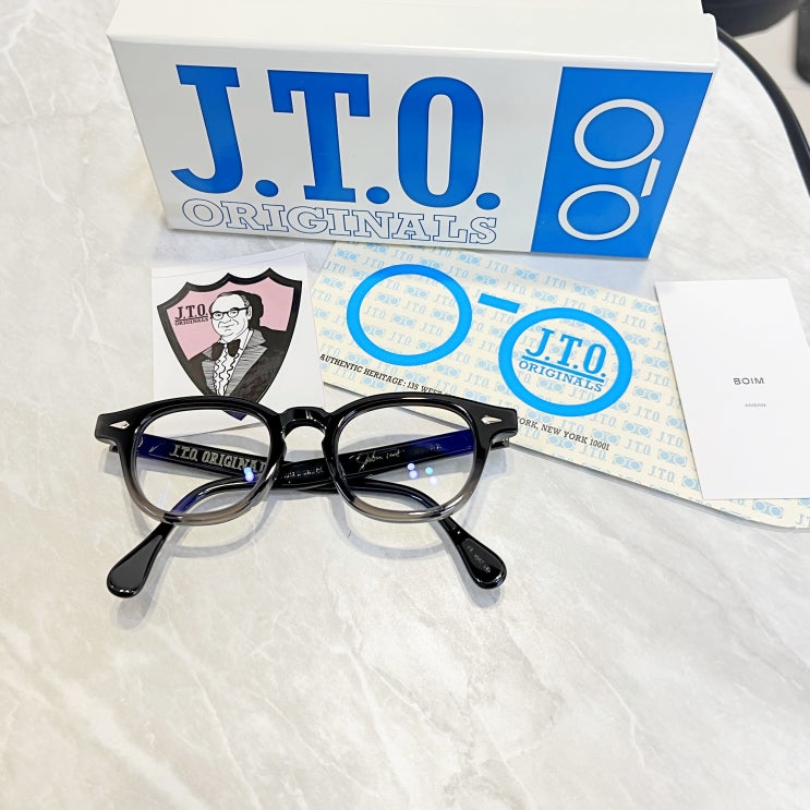 JTO 줄리어스타르트 46사이즈 AR, 칼자이스BP 보임안경 안산점 : 네이버 블로그