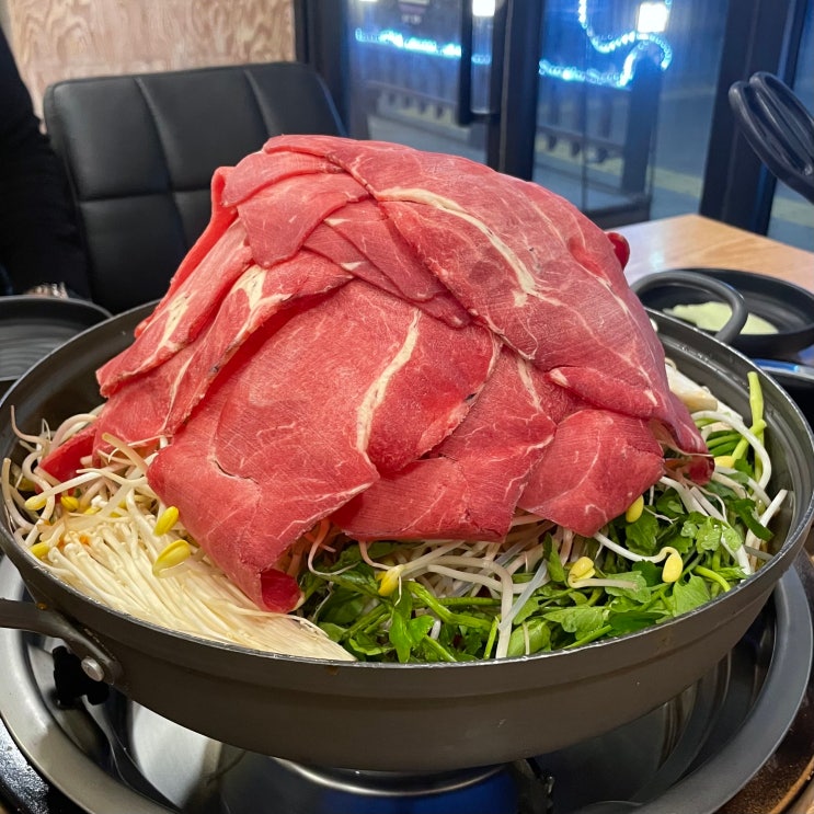 청주 율량동 맛집: 푸짐한 양에 맛도 좋은 백년불고기물갈비 : 네이버 블로그