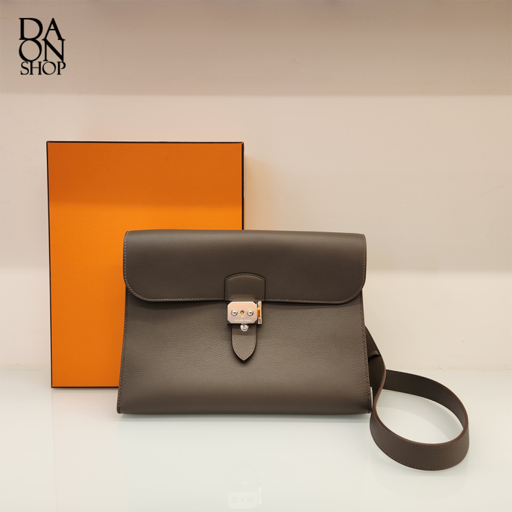 [명품 남성 서류 가방] 에르메스 삭아데페슈29 스위프트 에토프 은장 : 네이버 블로그